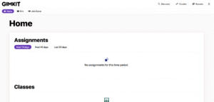 Gimkit Dashboard - Key Features and Uses - Gimkit